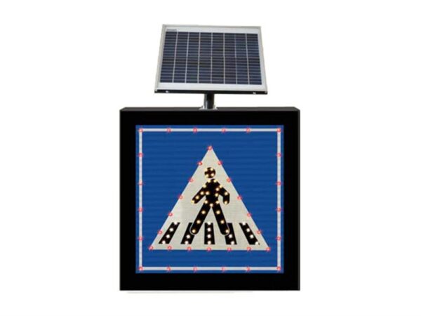 Solar Powered Pedestrian Crossing Sign SL-02-080
